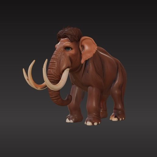 STL file Mammoth 🦣 ・3D printer model to download・Cults