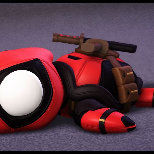 🎲 Super Turtles Deadpool・ 3D File for 3D printing・Cults
