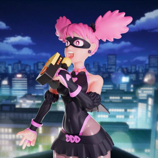 👾 Pop☆Step - My Hero Academia Watchmen・ 3D File for 3D printing・Cults