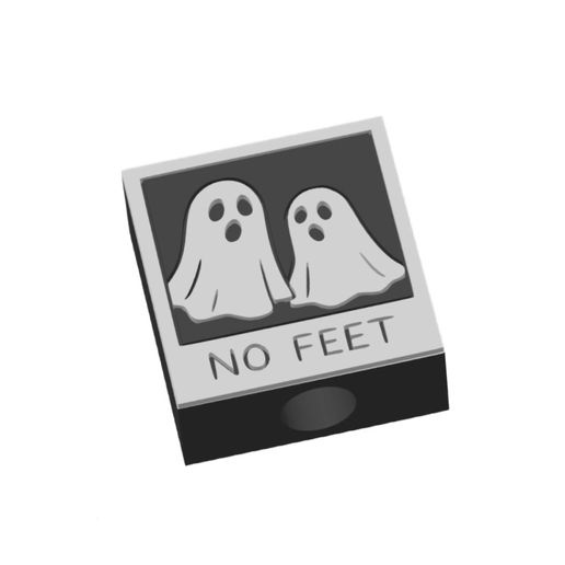 🦶 No Feet Polaroid Photo Straw Topper 2 sizes 3MF File included・ 3D ...