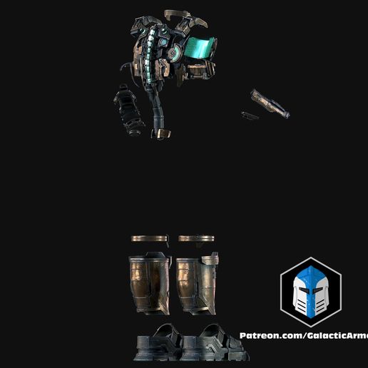 🎚️ Isaac Clarke Level 1 Engineer Armor - 3D Print Files・ 3D File for 3D ...