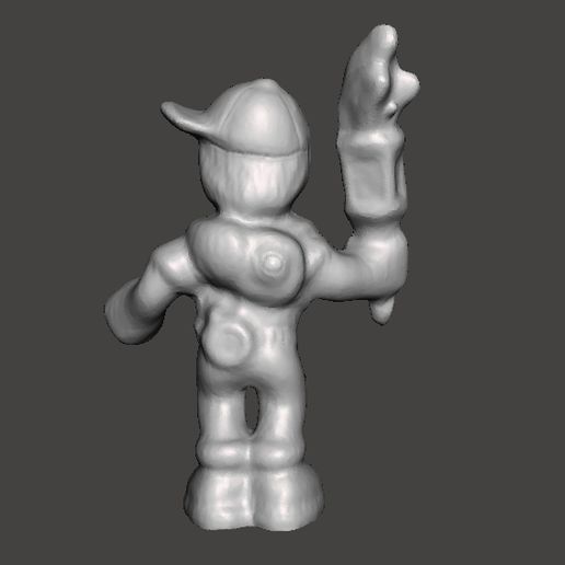 👦 MIGHTYMAX MAX HERO WITH TORCH 1992 PVC FIGURE MINIATURE TOY・ STL File ...