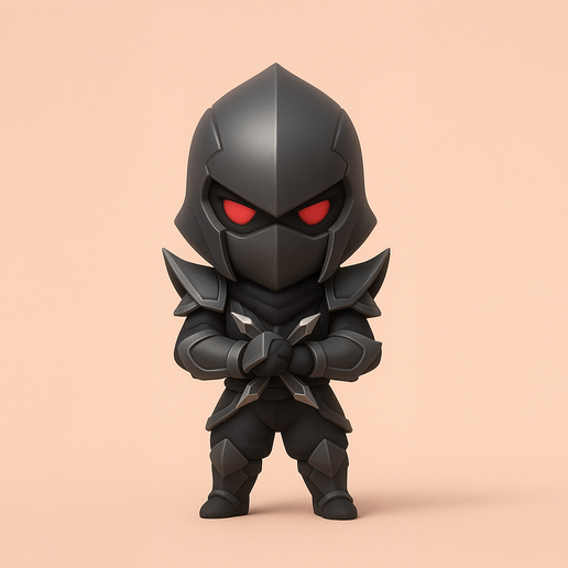 📁 Chibi Zed 3D Model – League of Legends STL File for 3D Printing・ STL ...