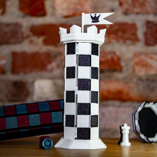 ♟️ Chess tower - Chess set - No supports・Free STL File for ・Cults