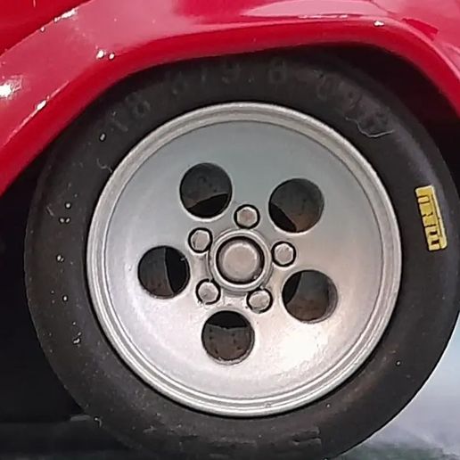 🚗 Campagnolo Lamborghini Countach Slot Wheels 1/32・Free STL File for 3D ...