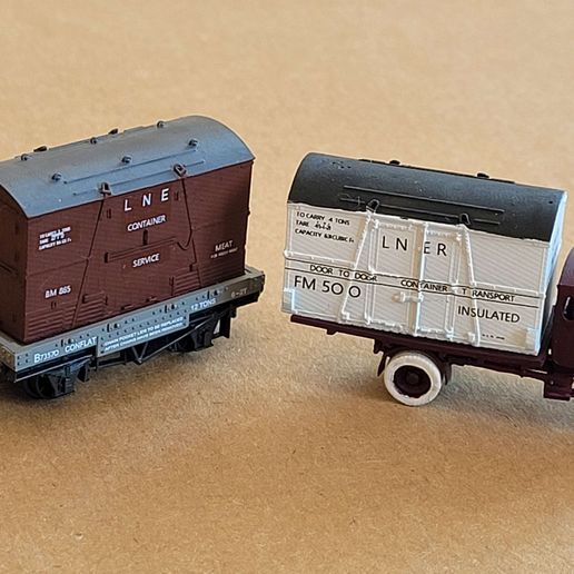 🚂 OIT – LNER-Meat-container (1-148)・Archivo STL Gratis para Impresión ...