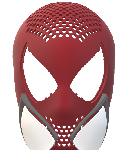 Archivo 3D The Amazing spider-man (Face shell) 🐚 ・Modelo de impresión ...