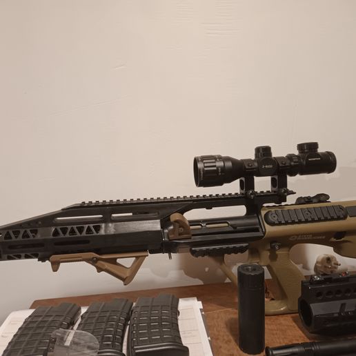 🔫 custom handguard for steyr aug・ STL File for 3D printing・Cults