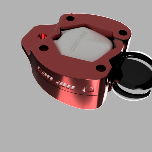 🔑 can-am key ring can am canam New Ryker Outlander version・ STL File ...