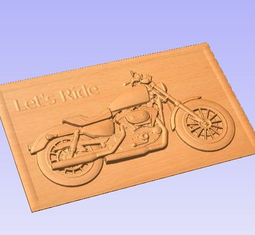 🏍️ Motorcycle・Free STL File for ・Cults
