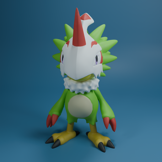 STL file Pteromon -Digimon Liberator 🐉 ・3D printing template to ...