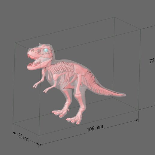 Archivo 3D T-Rex Anatomy Skeleton - Full Dinosaur X-Rays 🦖 ・Plan para descargar y imprimir en 3D ...