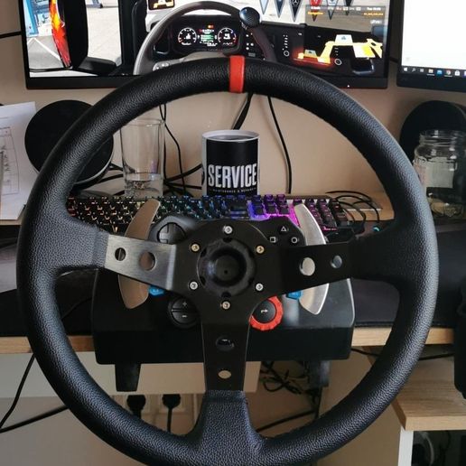 🛞 Logitech G27 G29 G920 G925 Wheel Adapter for wheels with 70mm holes ...