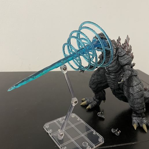 🦸 SH Monsterarts Godzilla ultima beam effect・ STL File for 3D printing ...
