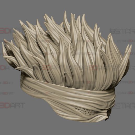 👁️ Gojo Saturo Eye Mask With Hair - jujutsu Kaisen Cosplay・ 3D File for ...