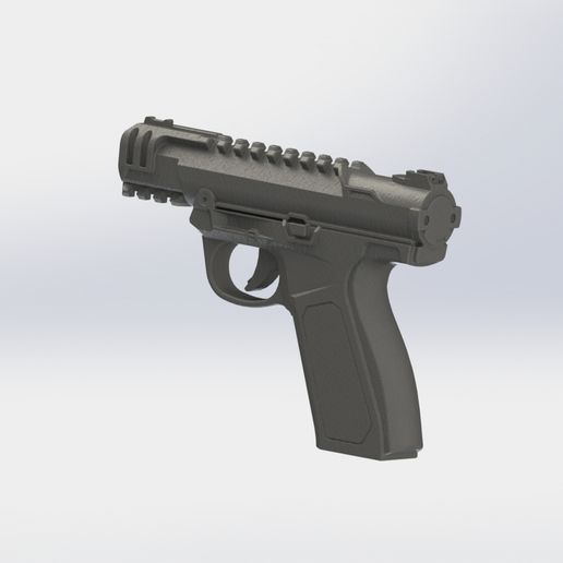 🔫 AAP-01C SHINOBI Pistol 3D Scan solid model for new designs・ STL File for ・Cults
