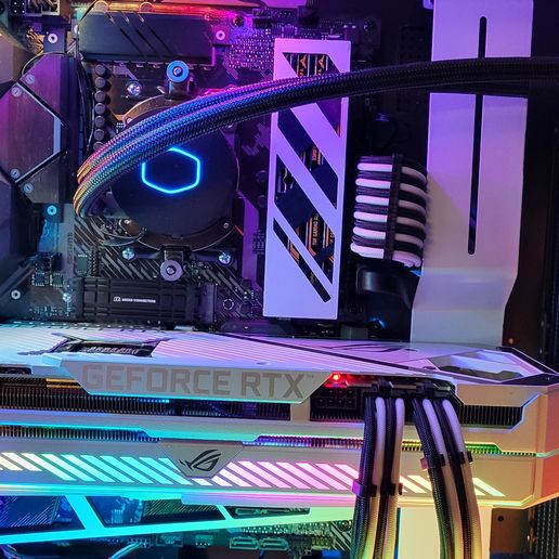 🐏 Pc Ram memory cover 4 slot・ STL File for ・Cults