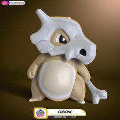 Cubone best 3D printing models・186 designs to download・Cults