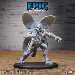 3D file Insect Warrior Set ‧ DnD Miniature ‧ Tabletop Miniatures ...
