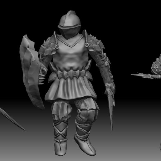 Download STL file Vampire Squire Trio • Model to 3D print ・ Cults