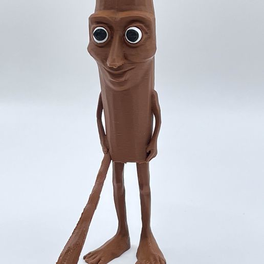 👾 Tung Tung Tung Sahur Figure [brainrot]・Fichier STL pour Impression 3D・Cults