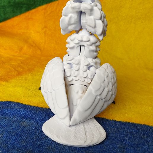 🦜 Cockatoo Articulated Figure・ STL File for 3D printing・Cults