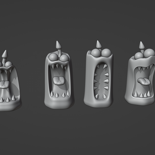 🕯️ Candle Mimics・ 3D File for ・Cults