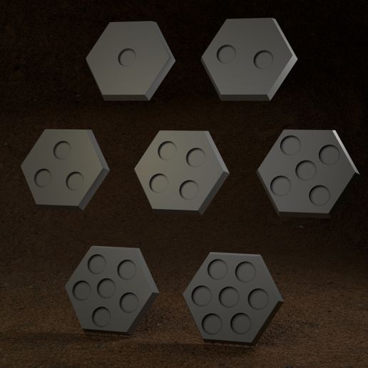 🎲 Infantry Bases Set・Free 3D File for 3D printing・Cults
