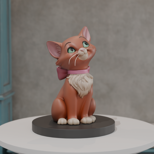 🎨 Marie - The Aristocats 3D print model・ 3D File for 3D printing・Cults