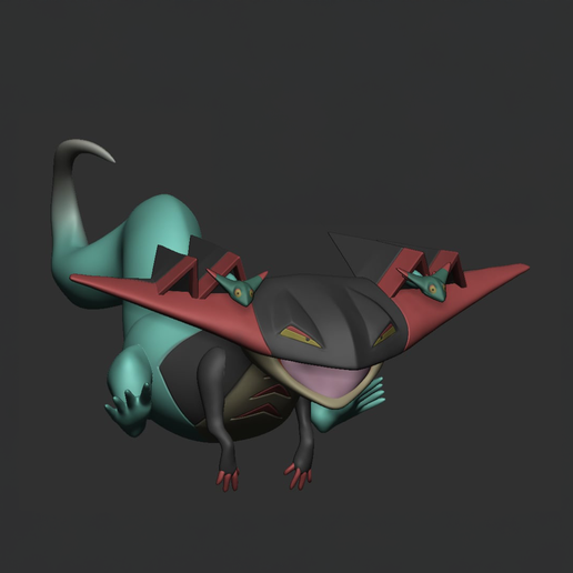 arquivo STL Pokemon Dragapult Dragon Darts 3D Print Model - STL for 3D ...