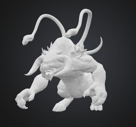 📁 Tibia – Gaz Boss STL File | Digital Miniature Model | 3D Printable ...