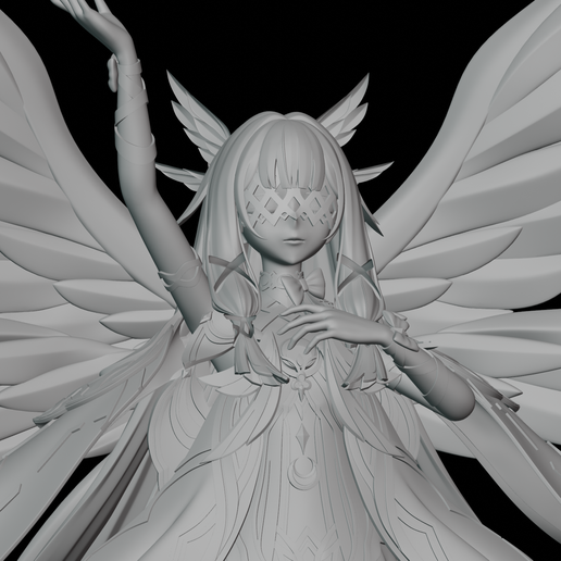 📁 Columbina Figure STL File for 3D Printing - Genshin Impact・ 3D File ...