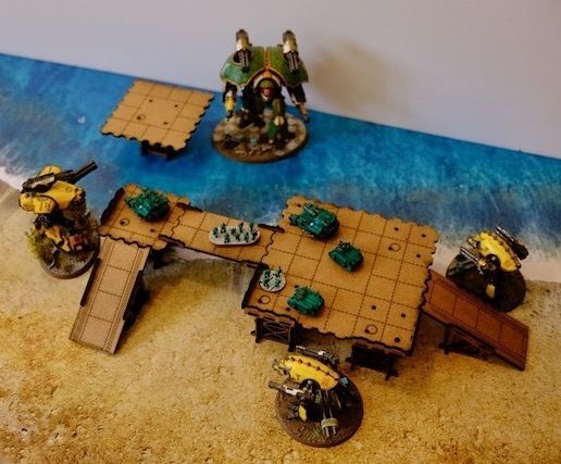 🎲 Sci-Fi industrial platforms - 8mm wargaming・ SVG File for CNC ...