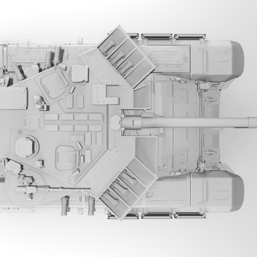 🇷🇺 T90 with Burlak turret・ STL File for 3D printing・Cults