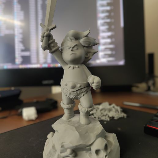 🗡️ Conan the Barbarian・ 3D File for 3D printing・Cults