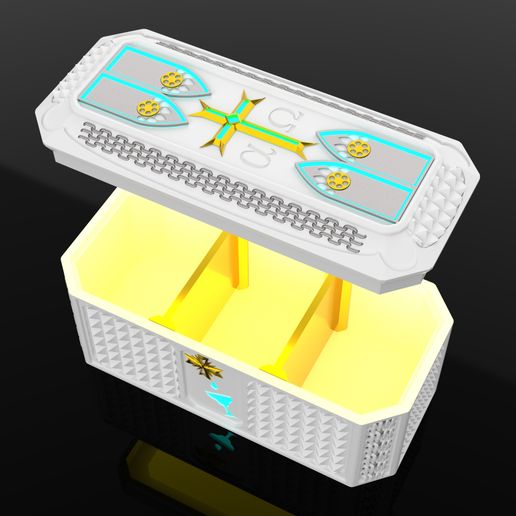 STL file COFFIN BOX 5 ⚰️ ・3D print object to download・Cults