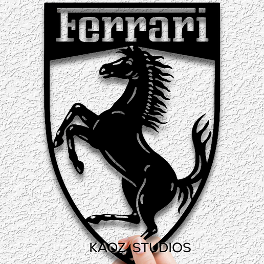 ferrari vector logo