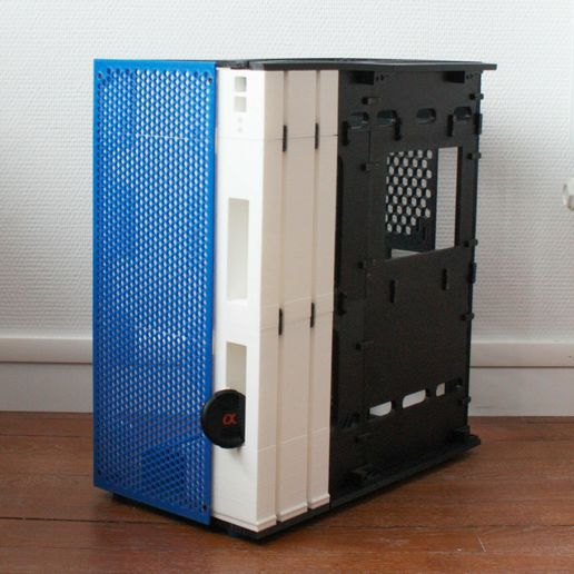 🆓 ATX PC Case - Fully 3D Printable and Free !・Free STL File for ・Cults