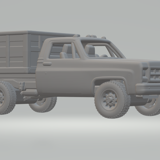 🚚 gmc sierra・ STL File for 3D printing・Cults