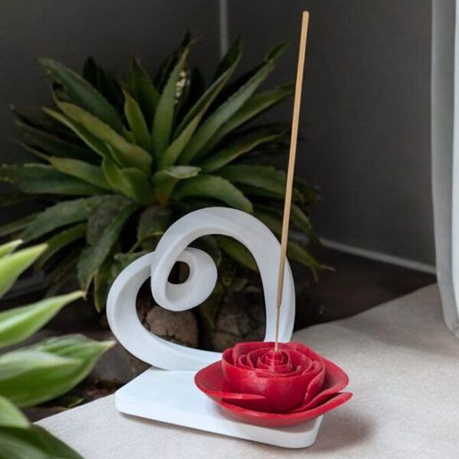 ️‍🔥 Eternal Love Blossoms・ STL File for 3D printing・Cults