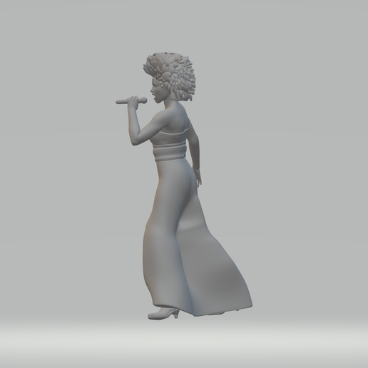 🧑‍🎤 singer・Free STL File for 3D printing・Cults