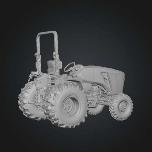 🤏 Small Farm Tractor・ STL File for 3D printing・Cults