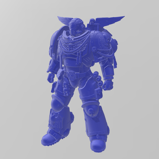 🩸 Assault Ultramarine Relic Secundus_6・ 3D File for 3D printing・Cults