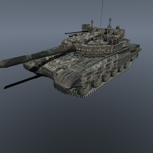 STL file T-64 T-72 T-80 T-90 Bundle 🚁 ・Template to download and 3D print・Cults