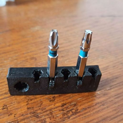 Free STL file Bits holder 🪛 ・Object to download and to 3D print・Cults