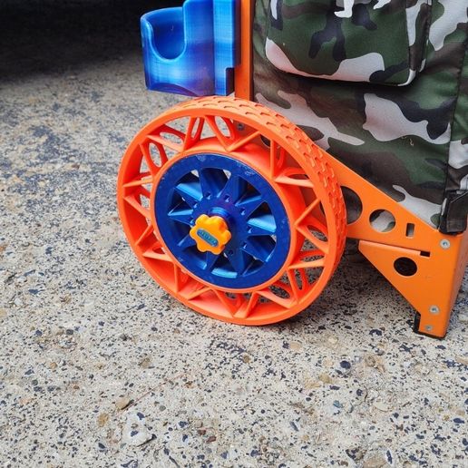 🛒 Zuca Cart Wheel Airless Tweel・ STL File for ・Cults