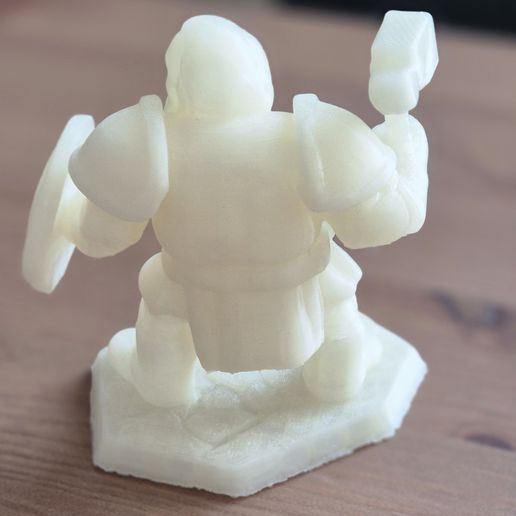 🎲 Dwarf Warrior DnD character 3D printable model・Free STL File for 3D ...