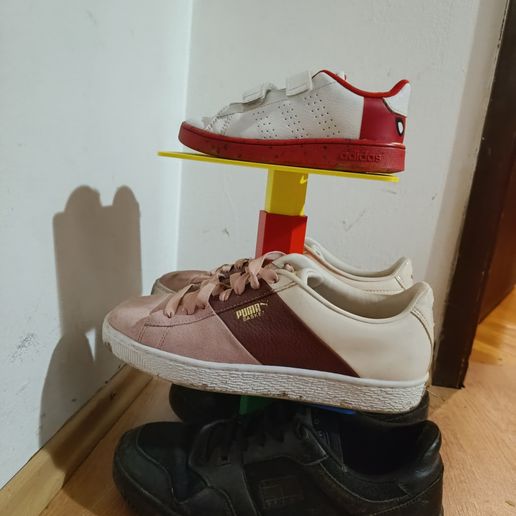 👟 Stackable shoe rack・Free STL File for 3D printing・Cults