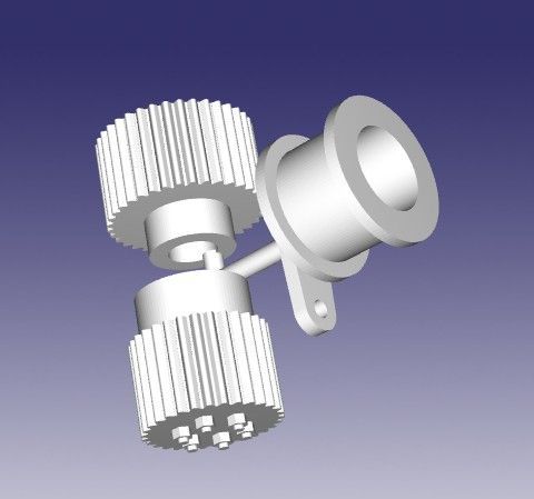 STL file Blower pulleys 👽 ・3D printing model to download・Cults