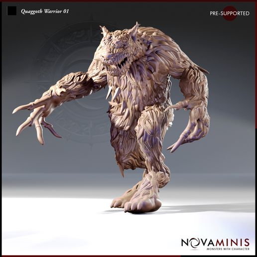 Archivo 3D Quaggoth Warrior 01 🎲 ・Diseño de impresión en 3D para ...